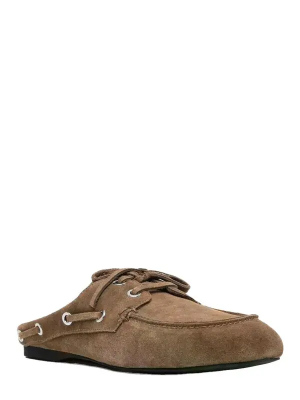 Senso Beau Flat Mules - Brown