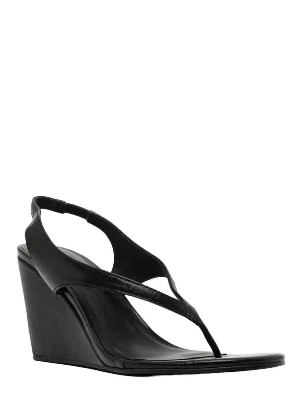 Senso 95mm Yoto I Leather Sandals - Black