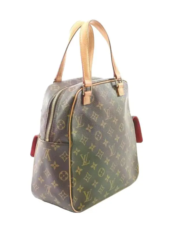 LOUIS VUITTON 2004 Excentri-cite Monogram Tote Bag - Brown