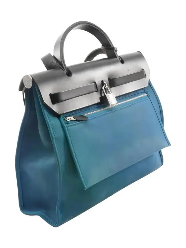 Hermès Herbag Pm Tote Bag - Blue
