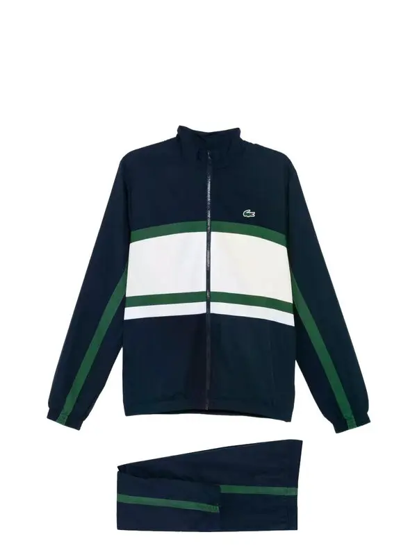 Lacoste Striped Tracksuit - Blue