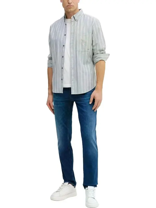 JOOP! Mitch Ring-detail Jeans - Blue