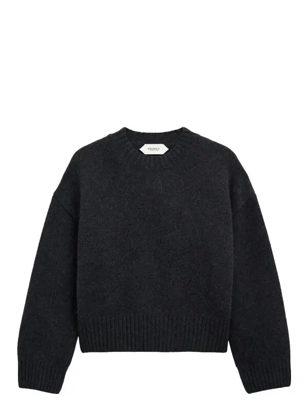 Pringle Of Scotland Crew-neck Cashmere Sweater - Grey