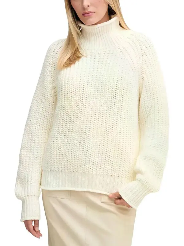 MARC AUREL Sequin Embellishment Roll Neck Knitwear - Neutrals