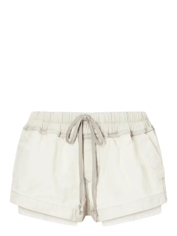 Rick Owens Denim Shorts - Neutrals