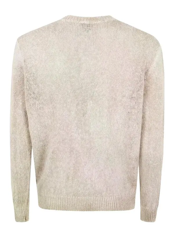 Avant Toi Crew-neck Sweater - Neutrals