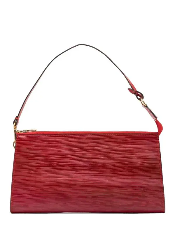 LOUIS VUITTON 1999 Epi Pochette Accessoires Shoulder Bag - Red