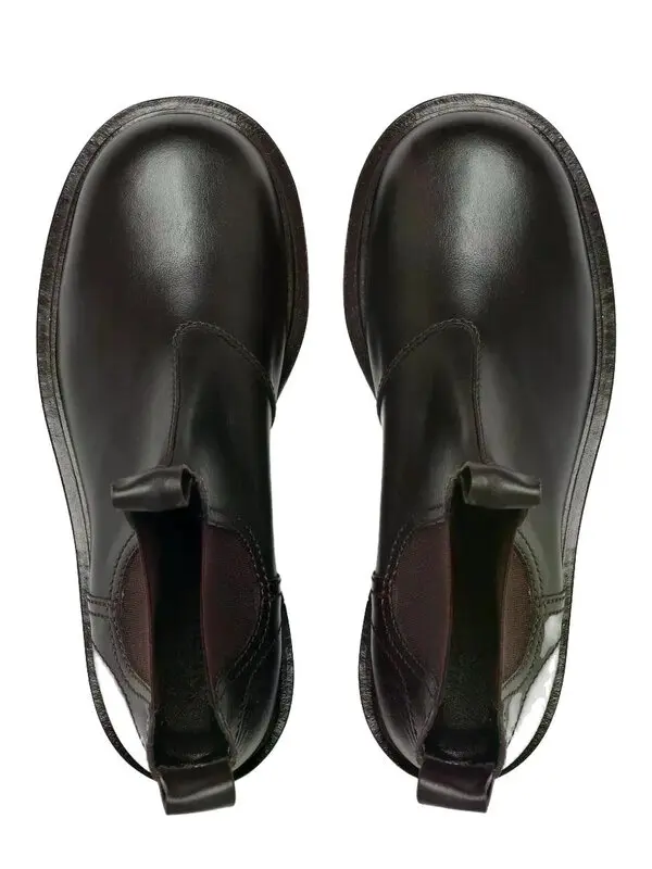 Studio Nicholson Kick Leather Boots - Brown
