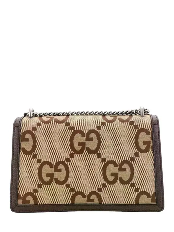 Gucci Dionysus Jumbo Gg Canvas Small Shoulder Bag - Brown