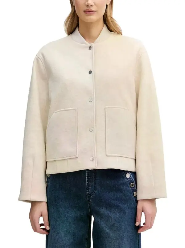 OUI Button Pocket Jacket - Neutrals