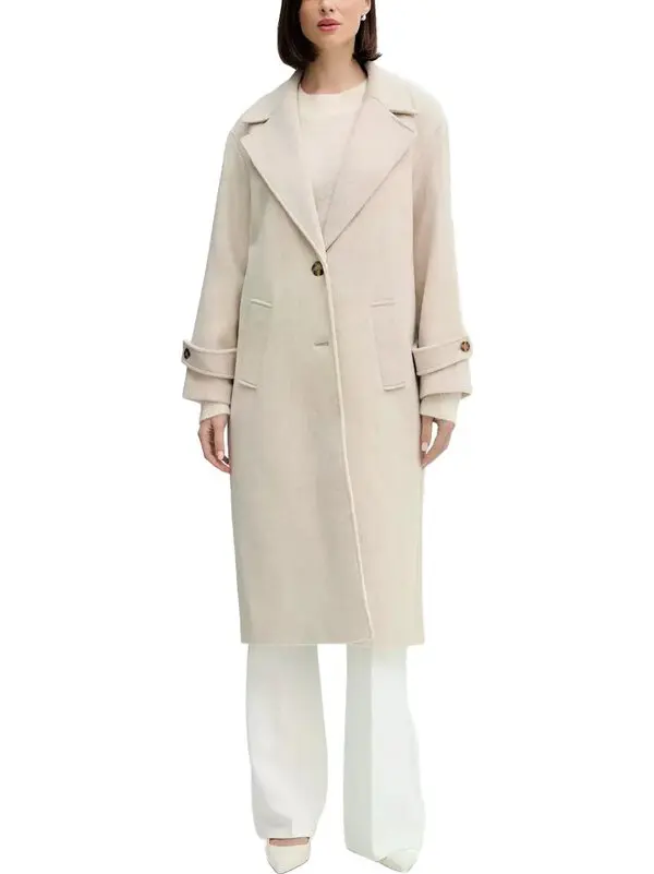 PEDRO DEL HIERRO Button-cuff Coat - Neutrals