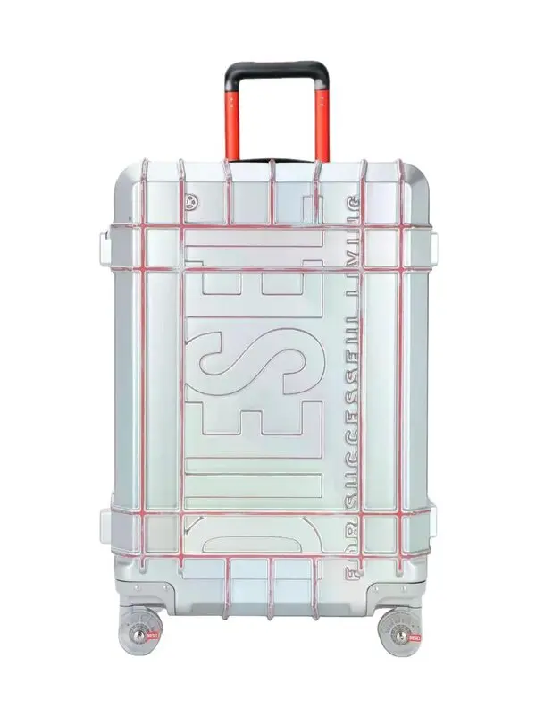 DIESEL® Embossed Logo Trolley - Silver