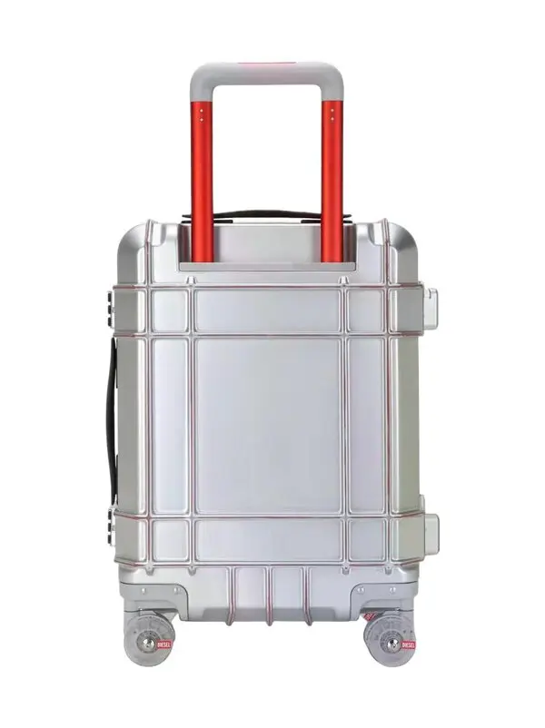 DIESEL® Small Embossed Trolley - Silver
