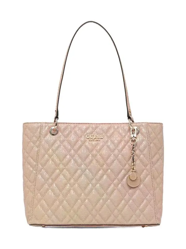 Guess Isemay Logo-detail Tote Bag - Neutrals