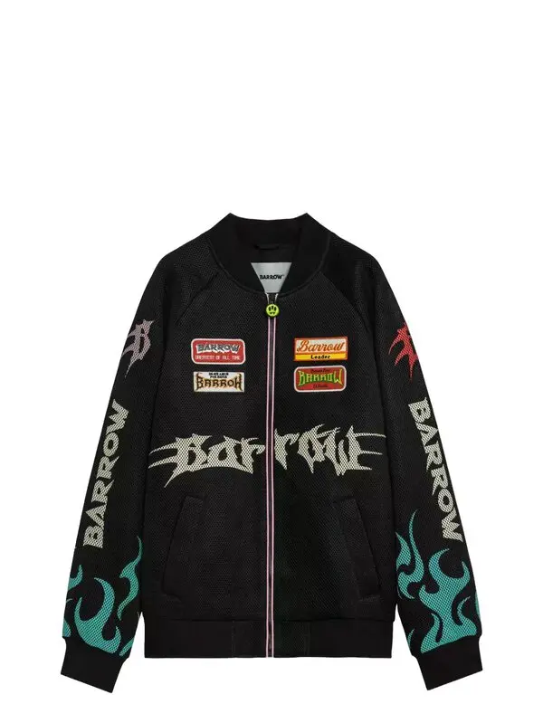 BARROW Long-sleeves Bomber Jacket - Black