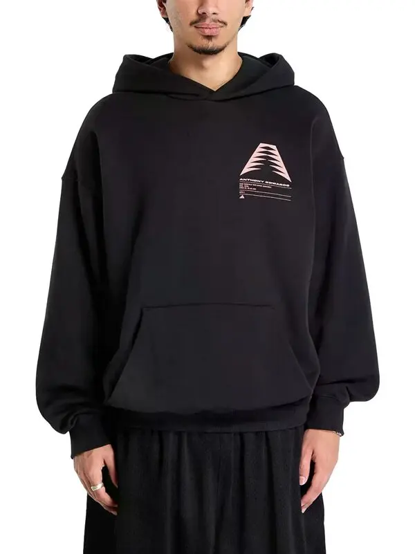 Adidas Anthony Edwards Schematic Hoodie - Black