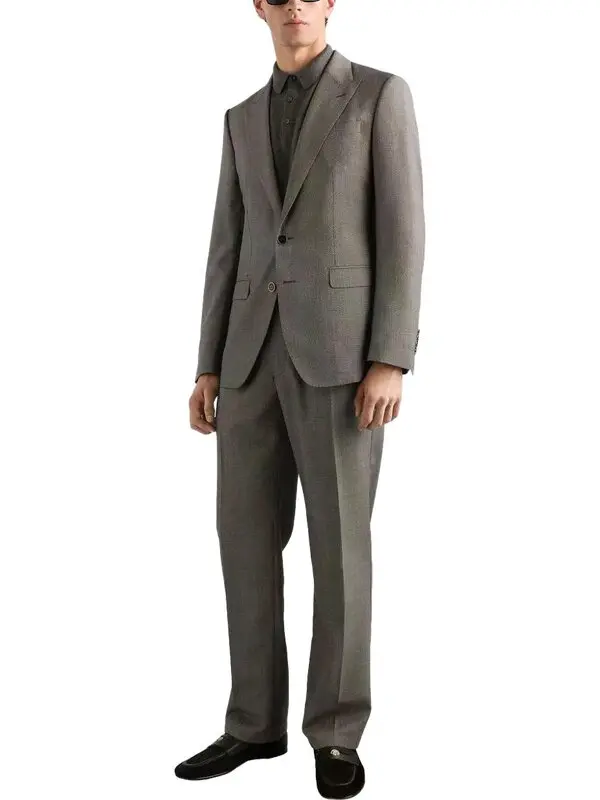 Dolce & Gabbana Buttoned Blazer - Grey