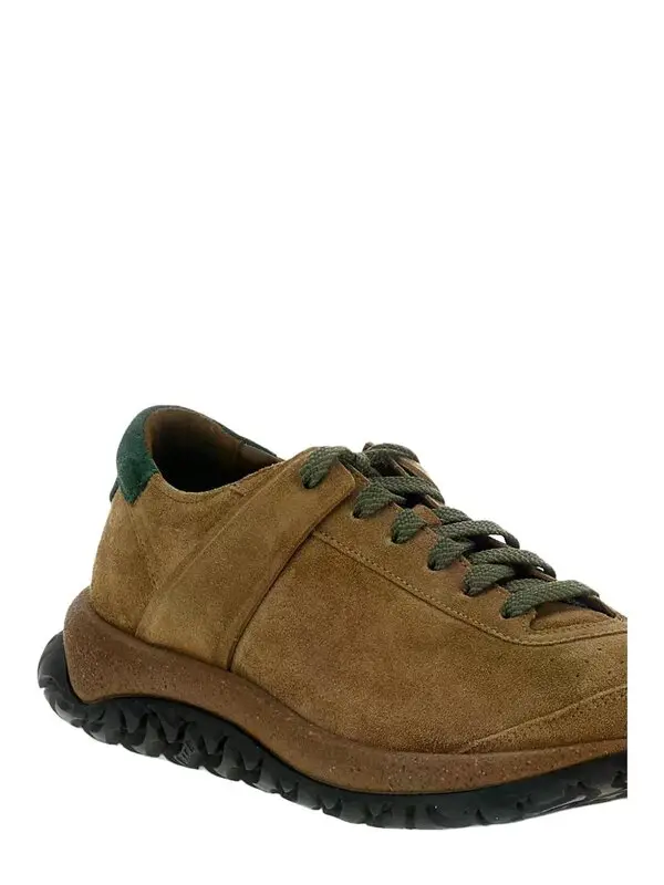 BIRKENSTOCK Lace-up Suede Sneakers - Neutrals