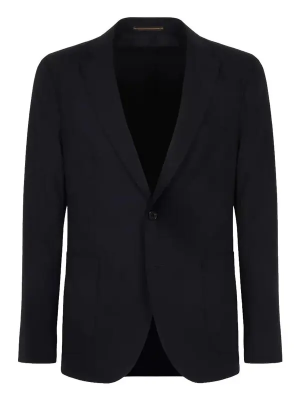 SLOWEAR Button Single-breasted Jacket - Blue
