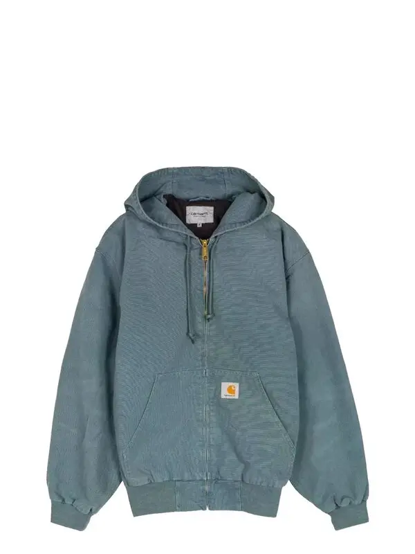 Carhartt Work In Progress Hooded Zip Jacket - Blue