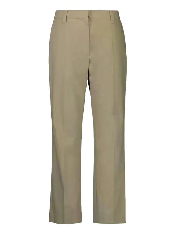 Brunello Cucinelli Concealed-fastening Cigarette Trousers - Brown