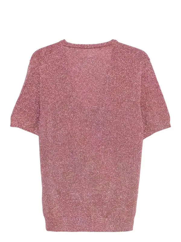 CIRCUS HOTEL V-neck T-shirt - Pink