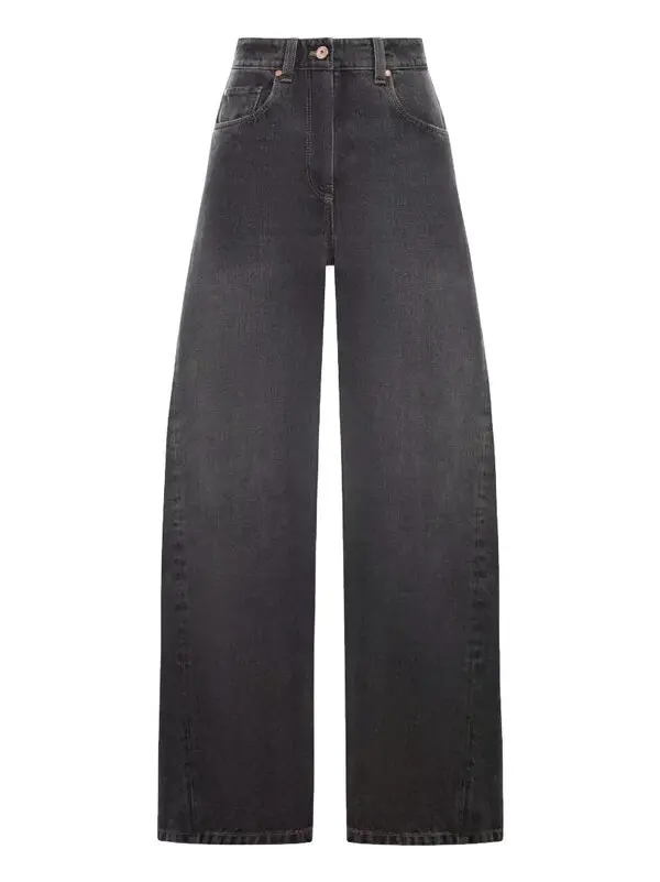 Brunello Cucinelli Cotton Trousers - Grey