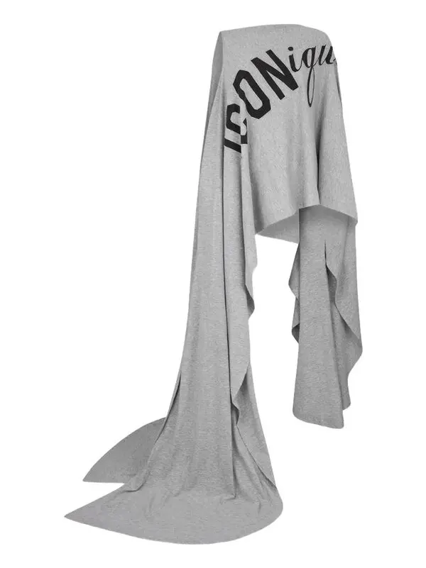 Dsquared2 Iconique Draped Top - Grey
