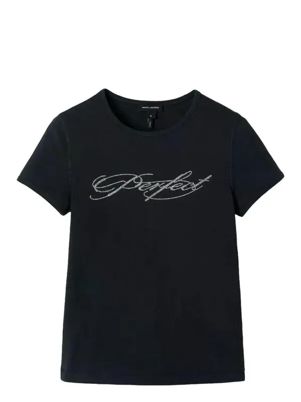 Marc Jacobs Embellished T-shirt - Black