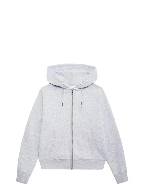 ANINE BING Casper Zip-up Hoodie - Grey