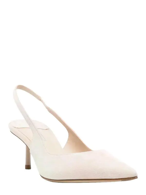 LE SILLA Point-toe Slingback Pumps - Neutrals