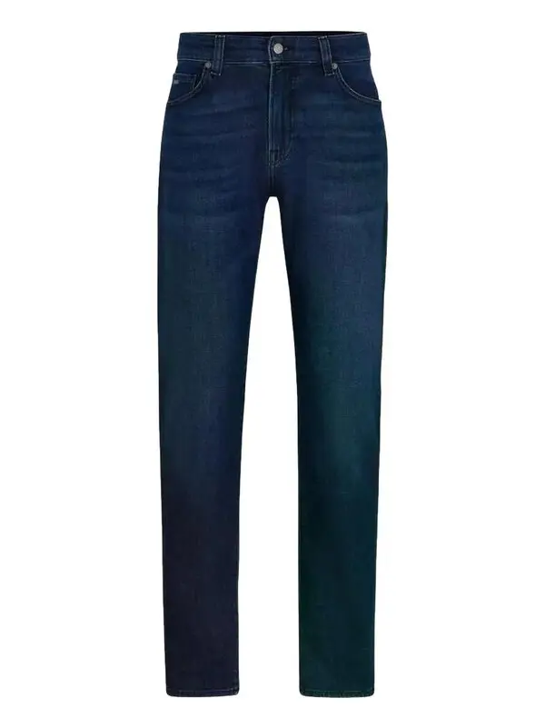 BOSS Button-fastening Jeans - Blue