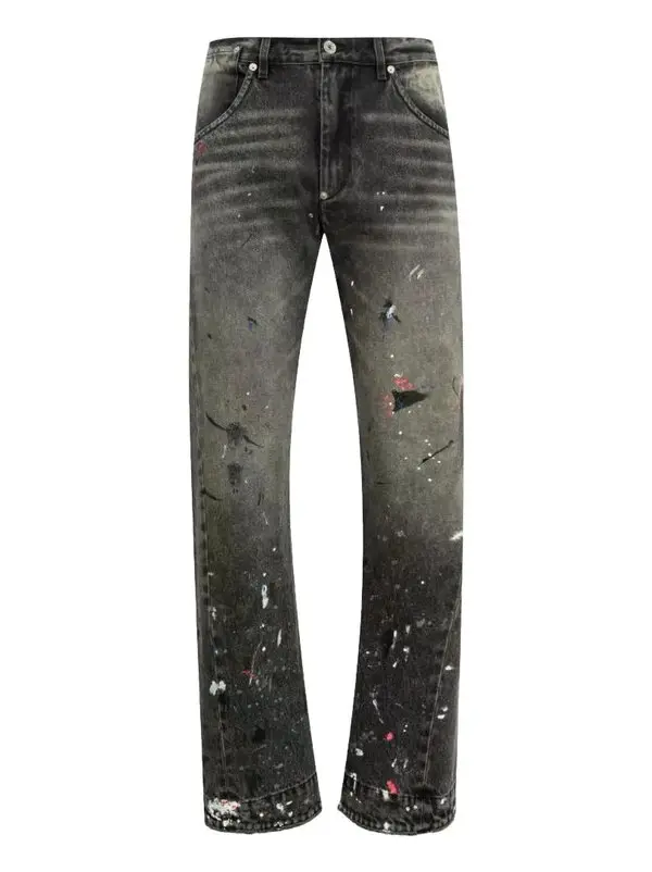 GALLERY DEPT. Paint Splatter Detail Jeans - Grey