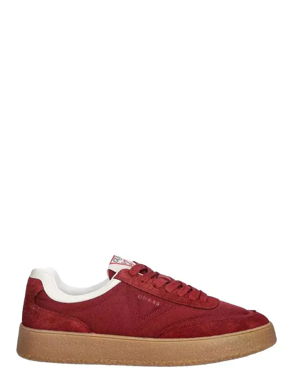 Guess Wimoh Lace-up Sneakers - Red