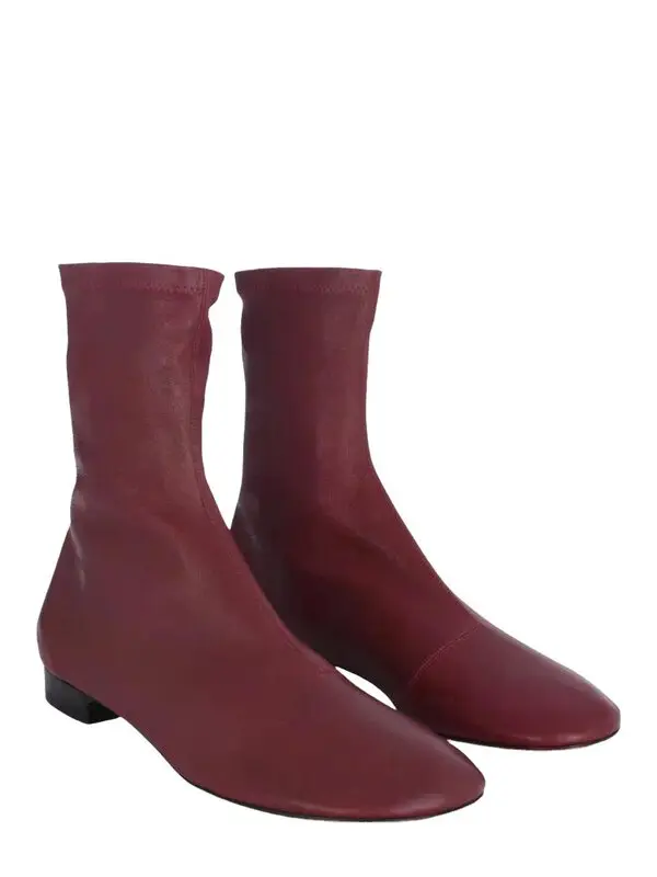 NEOUS Antea Leather Boots - Red