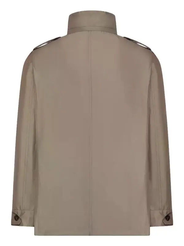 MOORER Porto-km Button Pocket Jacket - Neutrals