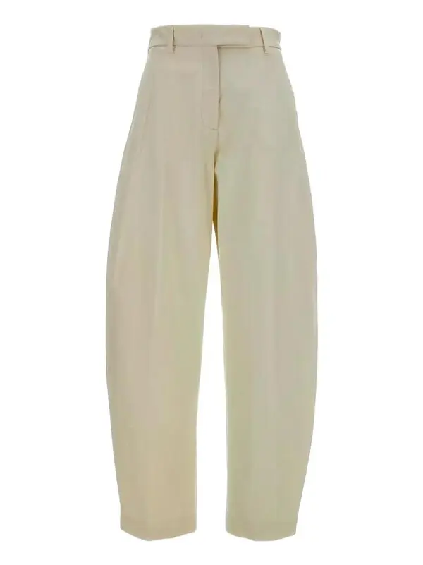 THELATEST Dina Wide-leg Trousers - Neutrals