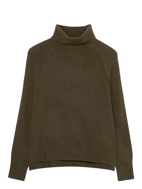 Brooks Brothers Cashmere Turtleneck Sweater - Brown