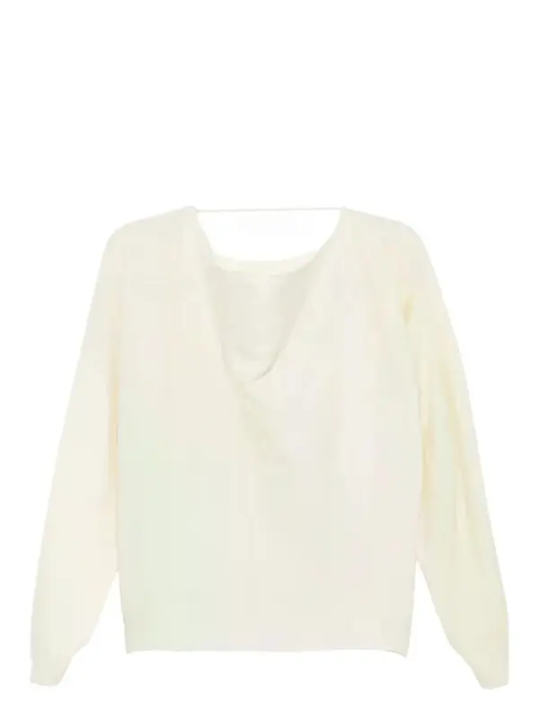 JNBY Long-sleeve T-shirt With Buttoned Cuffs - Neutrals