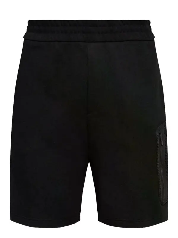 Moncler Zip-pocket Track Shorts - Black