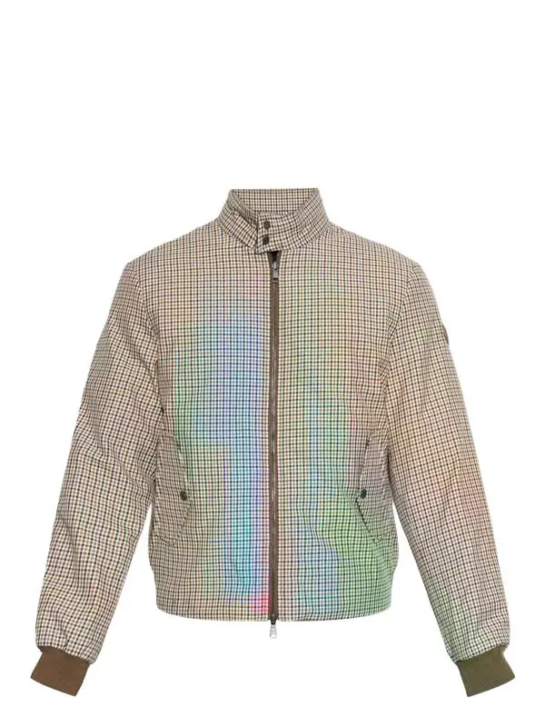 Moncler Almogordo Reversible Checked Padded Jacket - Neutrals