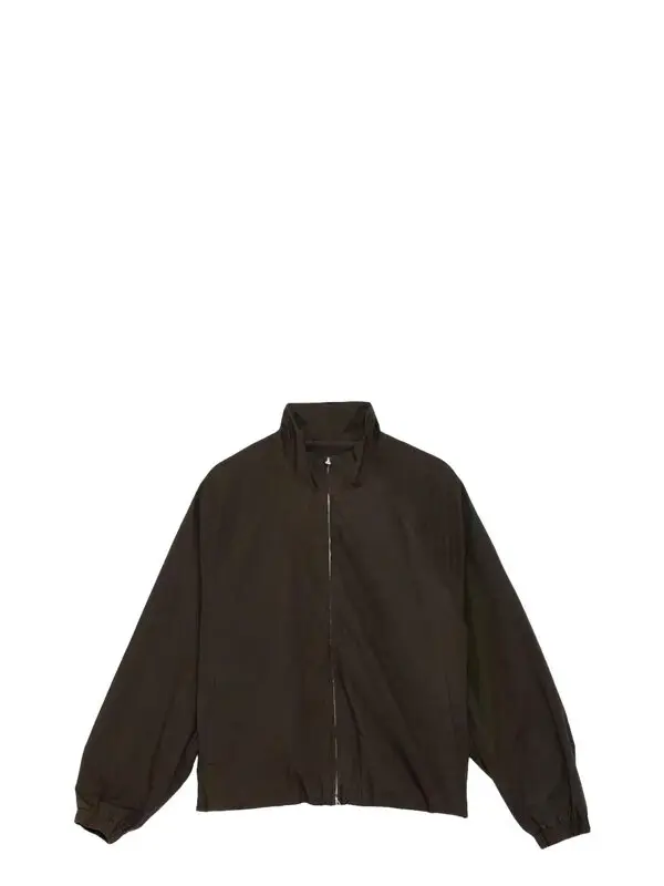 CROQUIS Cotton Zip-up Jacket - Brown