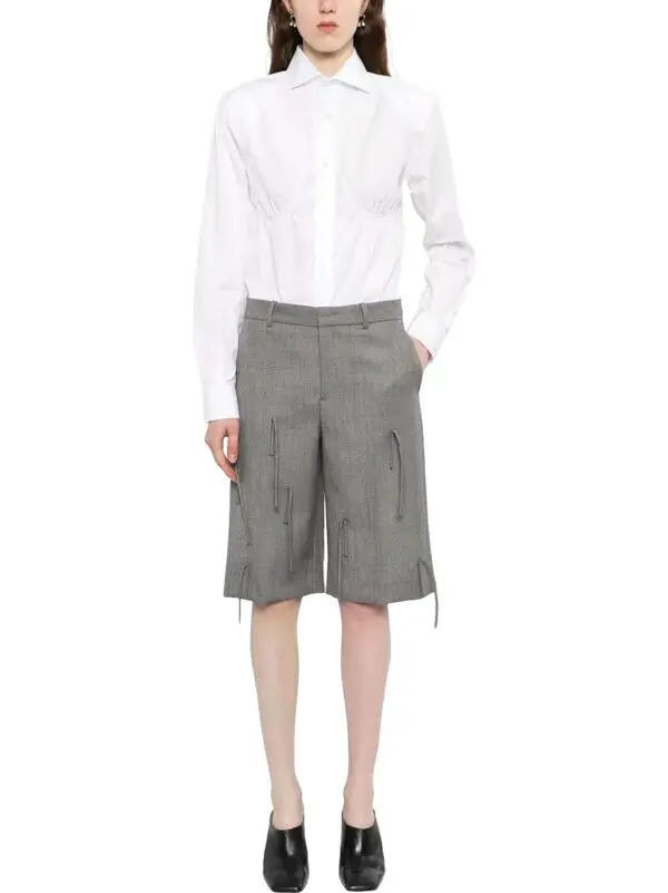 JNBY Tassel Detail Shorts - Grey