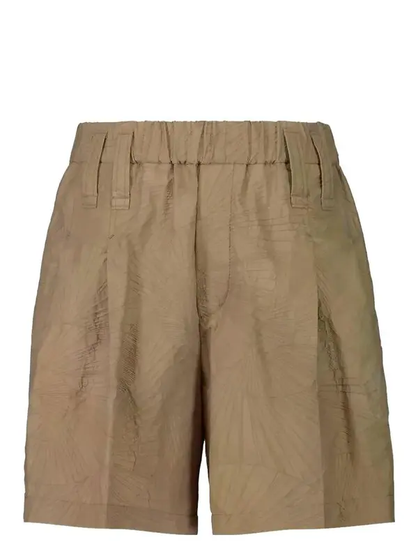 Brunello Cucinelli Sun River Bermuda Shorts - Brown