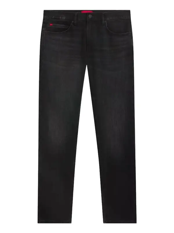 Hugo Patch Denim Jeans - Grey