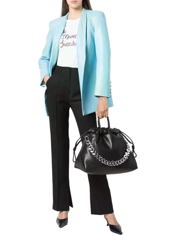 Michael Kors Lina Drawstring Tote Bag - Black