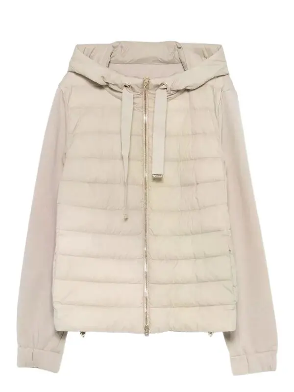 Herno Hooded Puffer Jacket - Neutrals