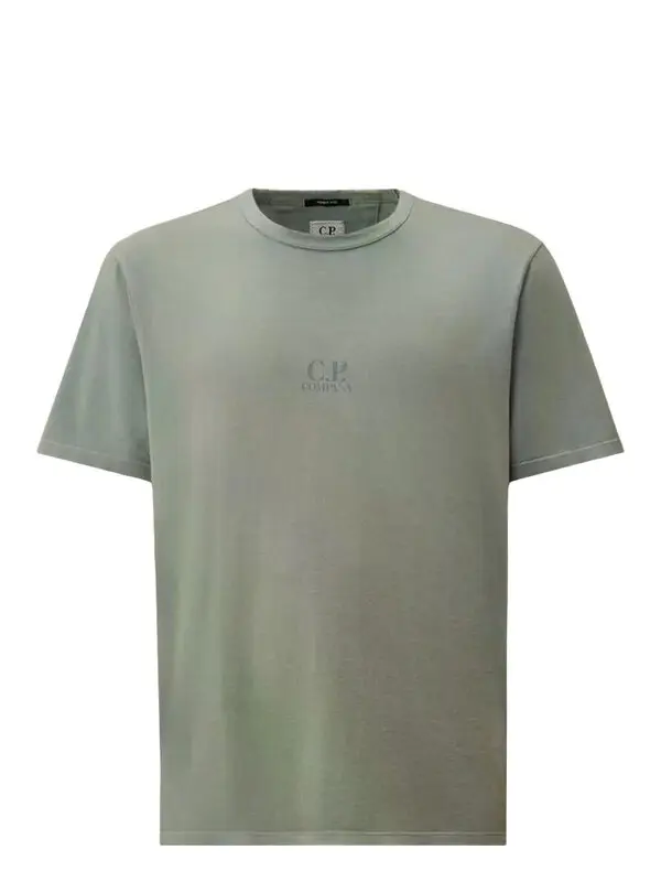 C.P. COMPANY Logo-detail T-shirt - Blue