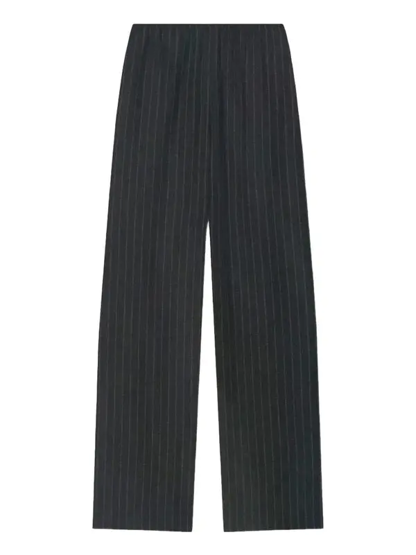 Nanushka Arvenn Pinstripe Trousers - Grey