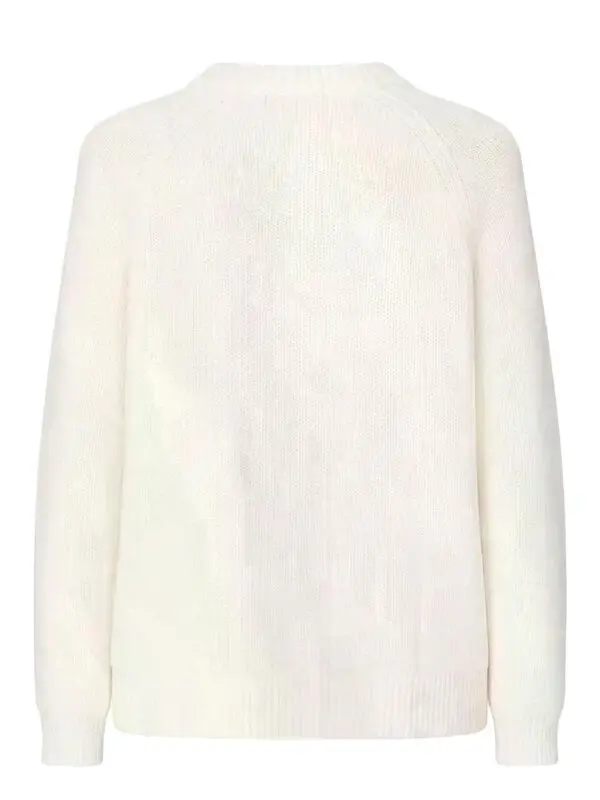 Jenni Kayne Ribbed Knit Cotton Sweater - Neutrals